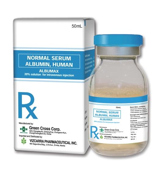 ALBUMAX Albumin (Human) 20.0% Solution for IV Injection 50mL price in ...